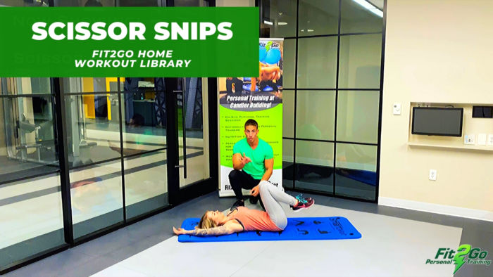 Scissor Snips: Cut Up Those Abs! | Fit2Go Personal Training